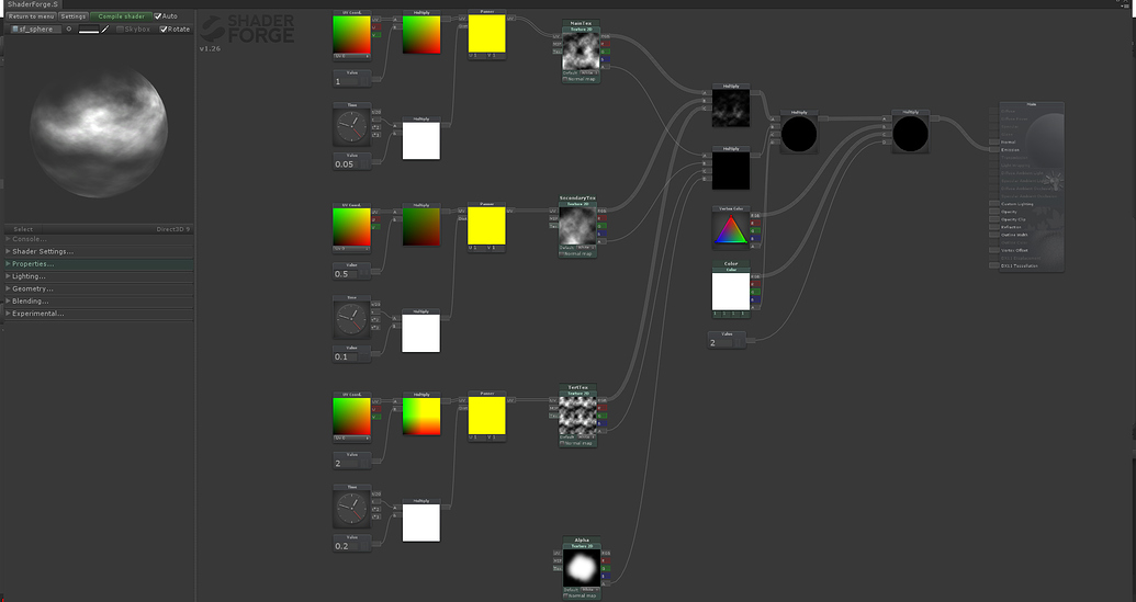 I want to recreate the shader from Diablo 3 in Shaderforge - Real Time VFX