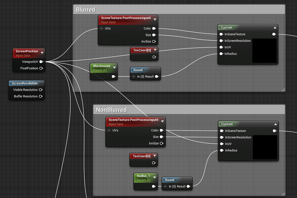 Unreal Post Process - Real Time VFX