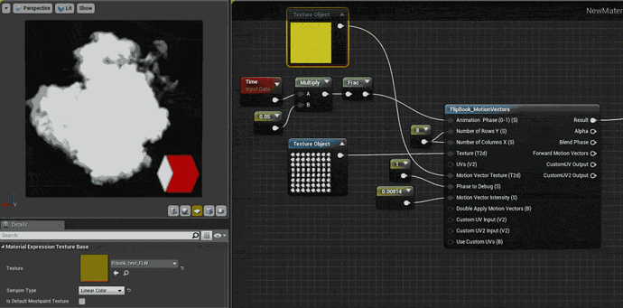 UE4's Material Function works well?(Image Fixed) - Real Time VFX