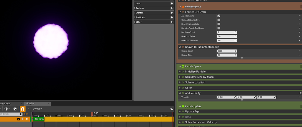Niagara Projectile Movement (need help) - Real Time VFX