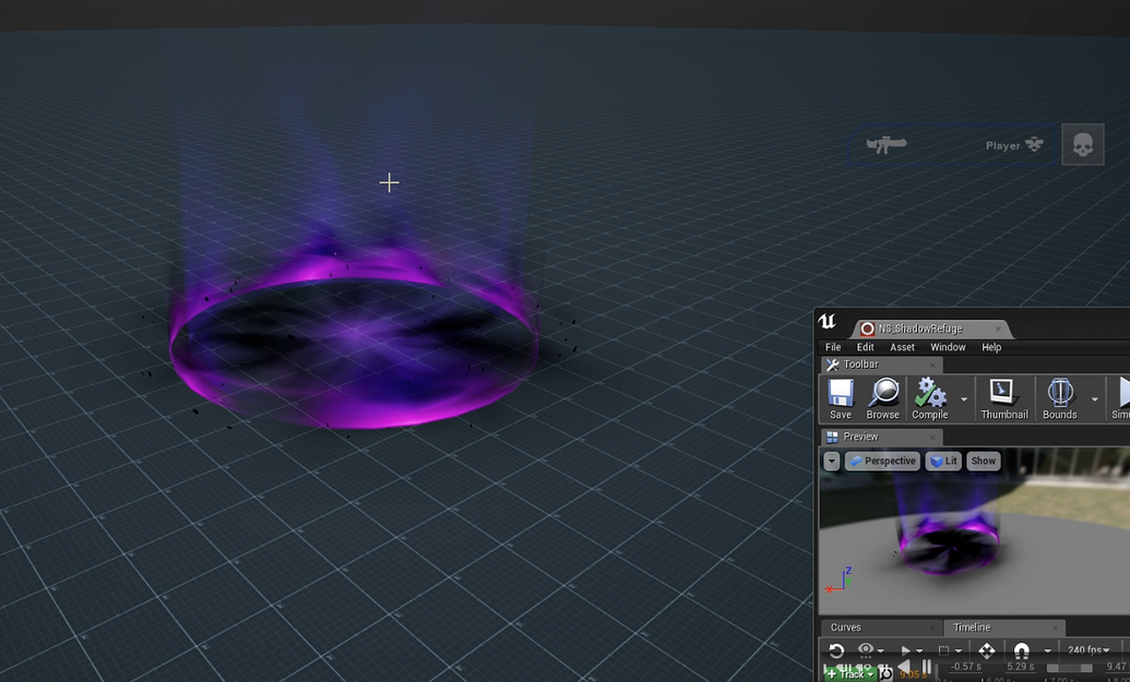Shadow Aura UE 4 - Real Time VFX
