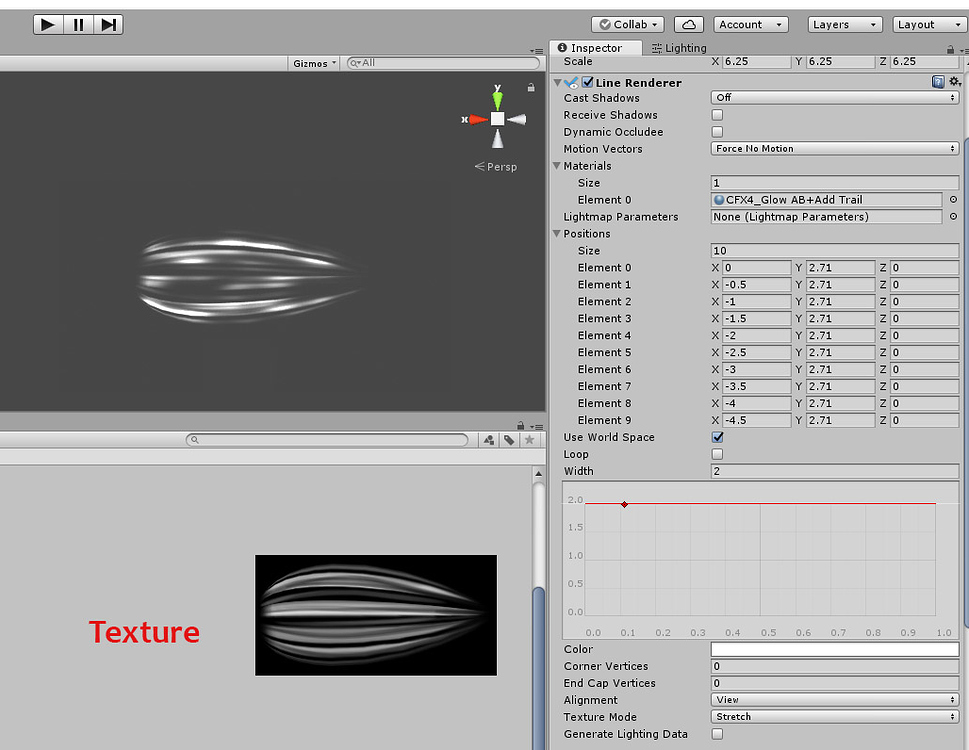 Line renderer width issues (Unity) - Real Time VFX