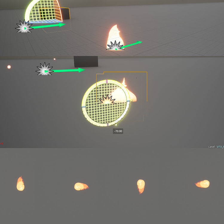 UE4 Question: rotating sprites based on bone/mesh rotation - Real Time VFX