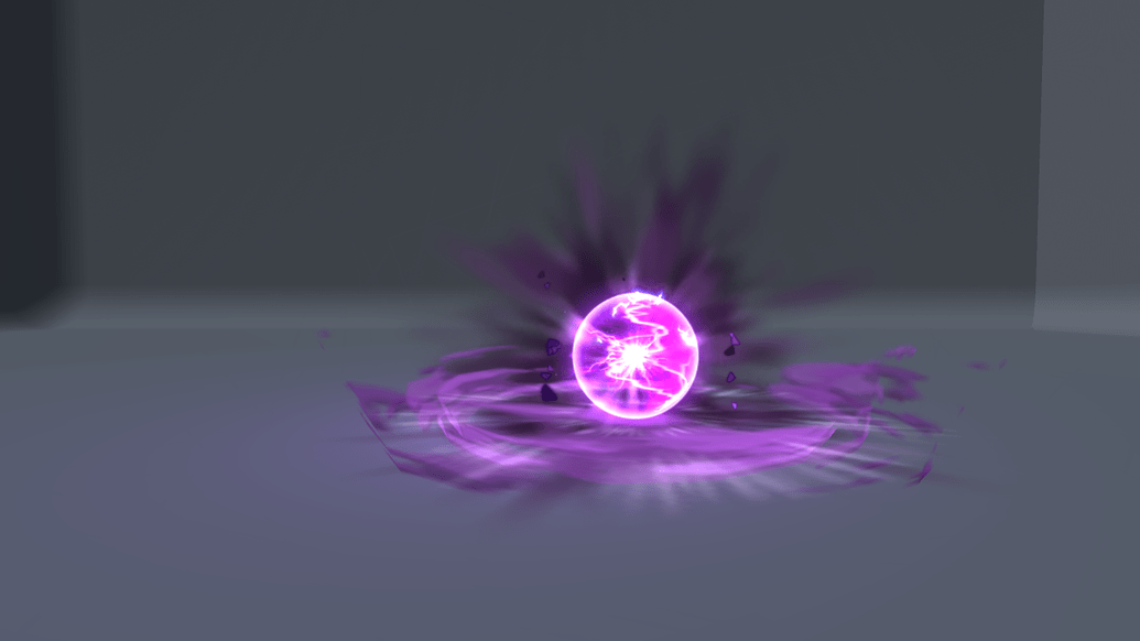 Lighting Ball VFX WIP - Real Time VFX