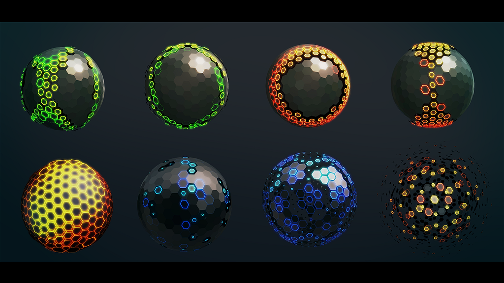 Scifi FX - My First Steps in Shader Code World - Real Time VFX