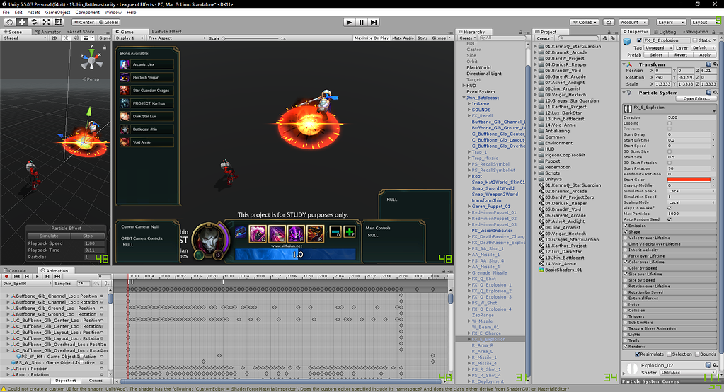 Releasing my League VFXs Fan-Arts for Study Purposes - Real Time VFX