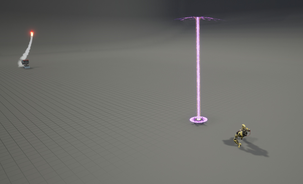 Shield Emitter Under Fire - Real Time VFX