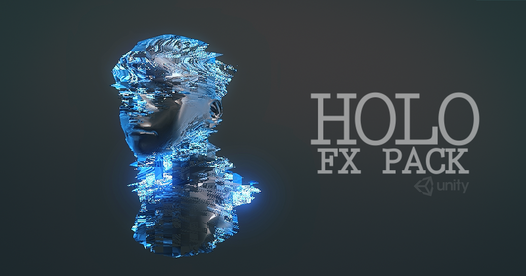 Shader : HOLO FX - My new Unity Holo/Glitch FX pack - Real Time VFX