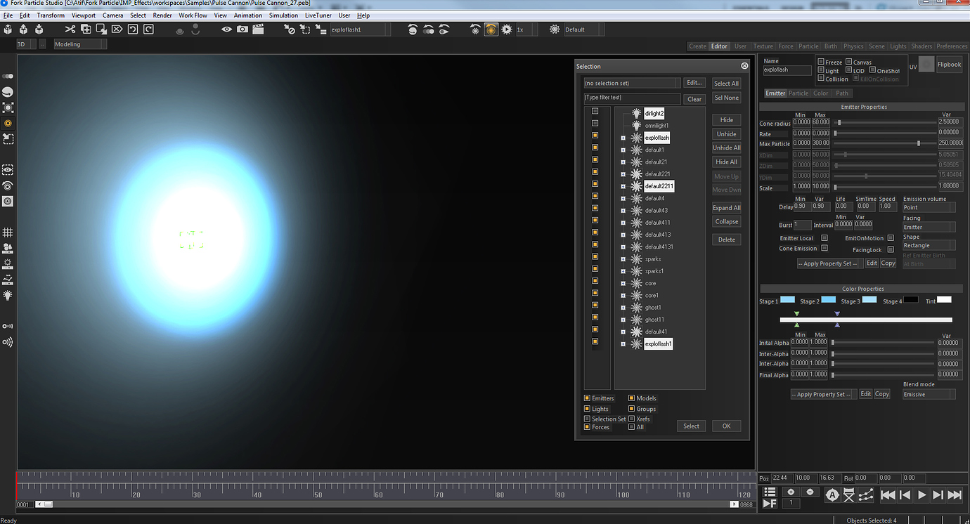 Step by Step VFX Breakdown - Pulse Cannon Effect - Real Time VFX