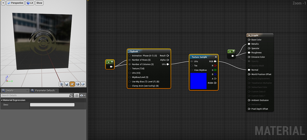 UE4 material - Randomly place a flipbook sequence? - Real Time VFX