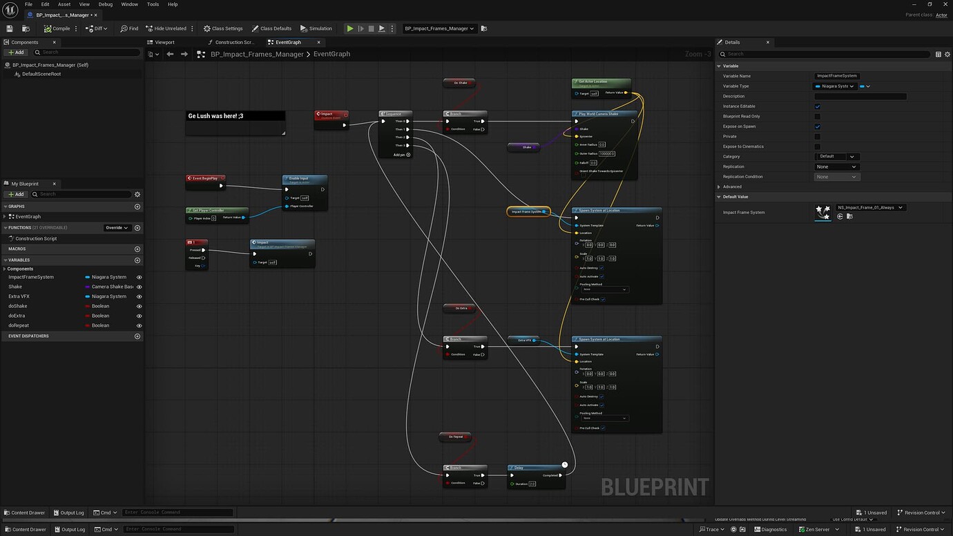 Easy Impact Frames for Unreal Engine and Unity - Real Time VFX