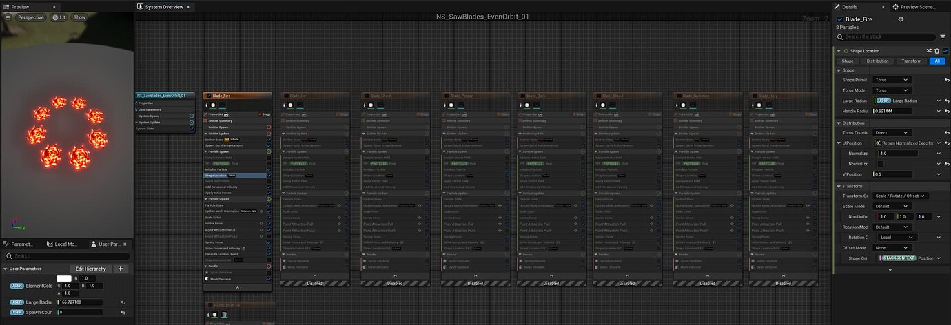 Seam placement for mesh vfx in Niagara - Real Time VFX