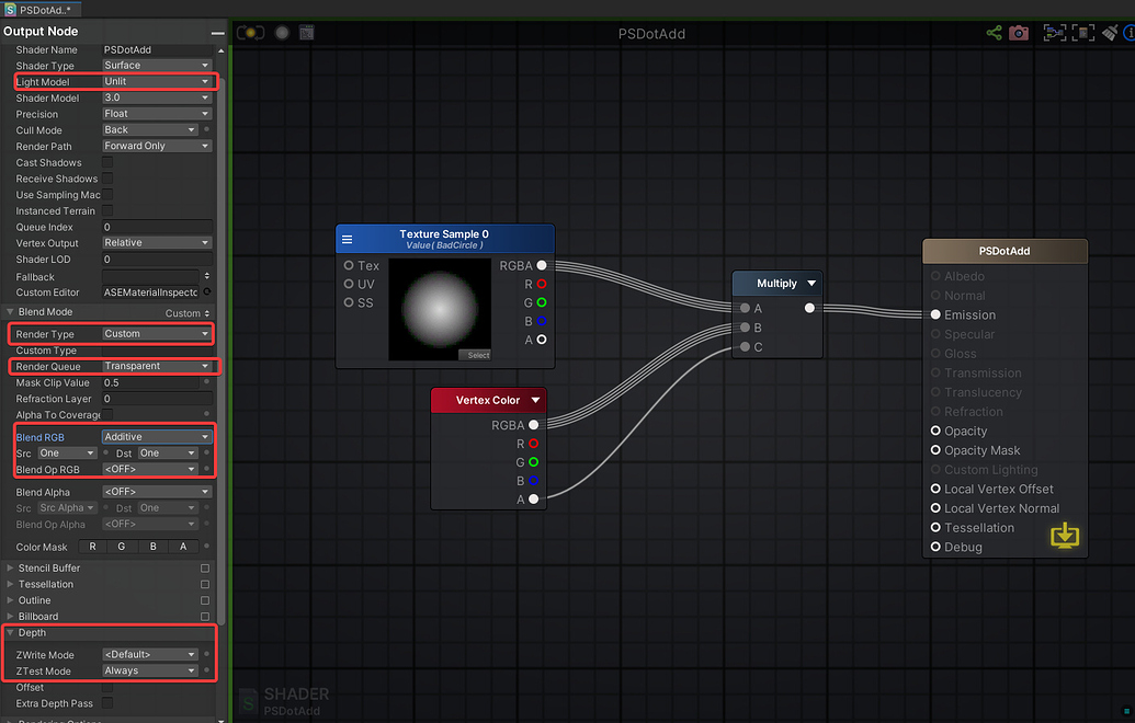 Help creating additive shaders in Amplify Shader Editor - Real Time VFX