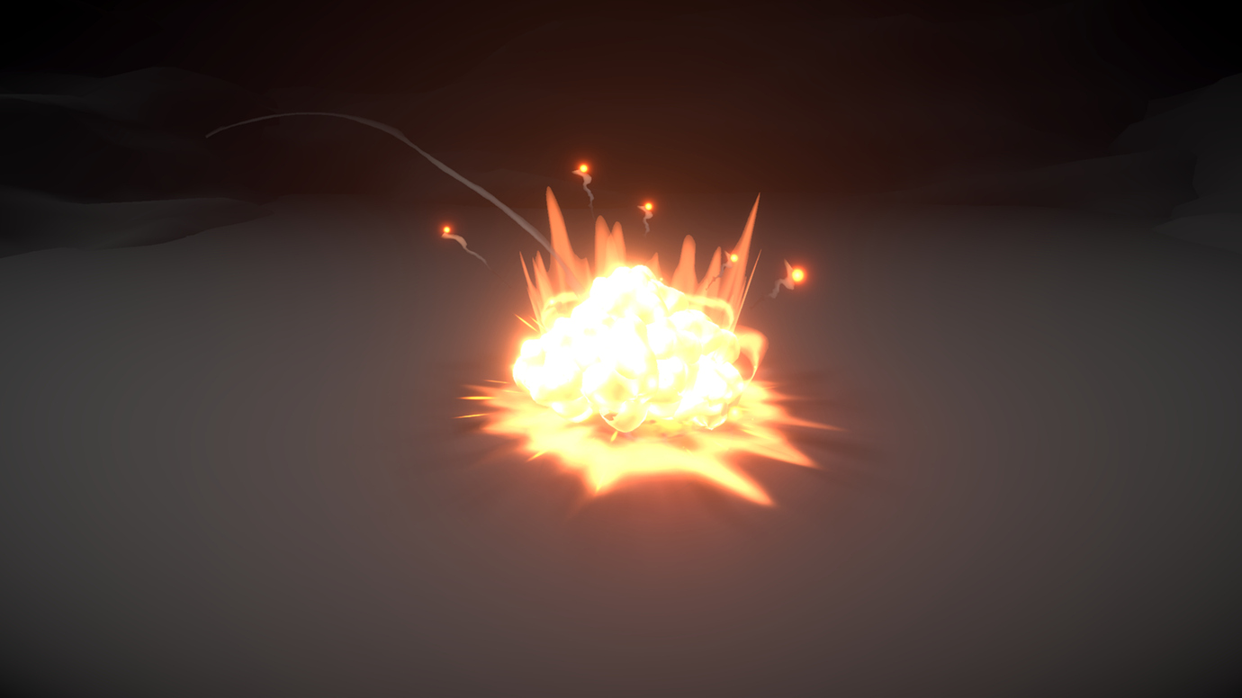Unity VFX Course - Stylized Explosion - Real Time VFX