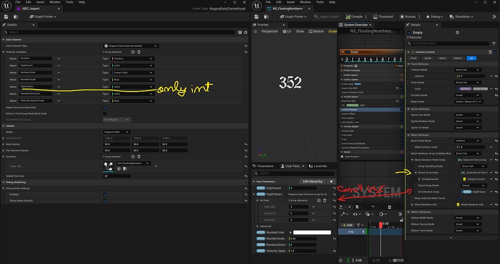 How to choose multiple meshes from renderer array based only on int? - Real Time VFX