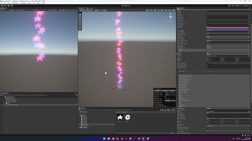 The particle system in unity - Real Time VFX The particle system in unity - Real Time VFX