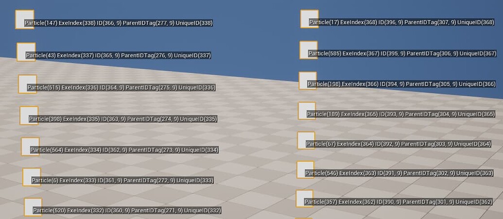 Niagara GPU particles index - Real Time VFX