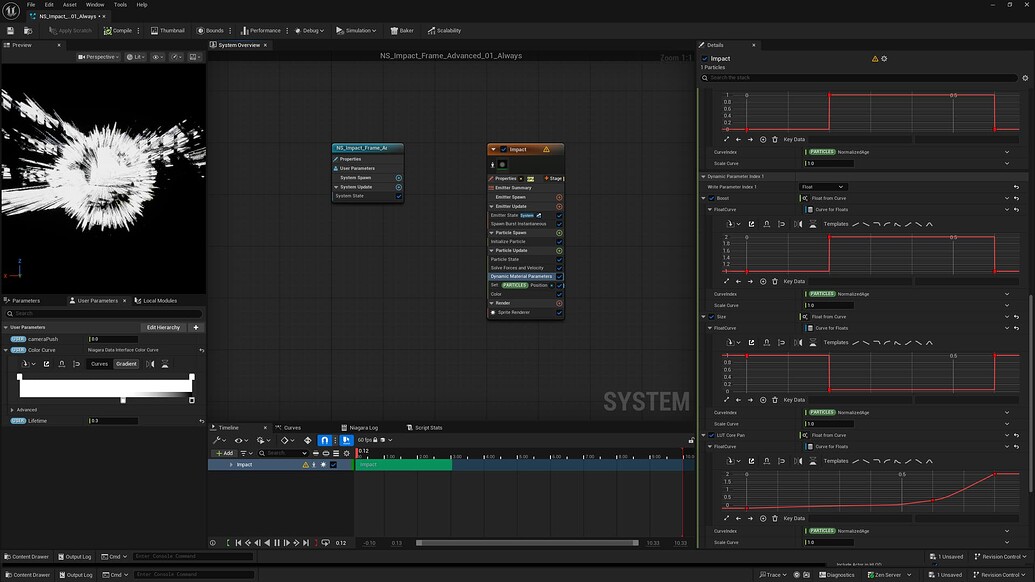 Easy Impact Frames for Unreal Engine and Unity - Real Time VFX