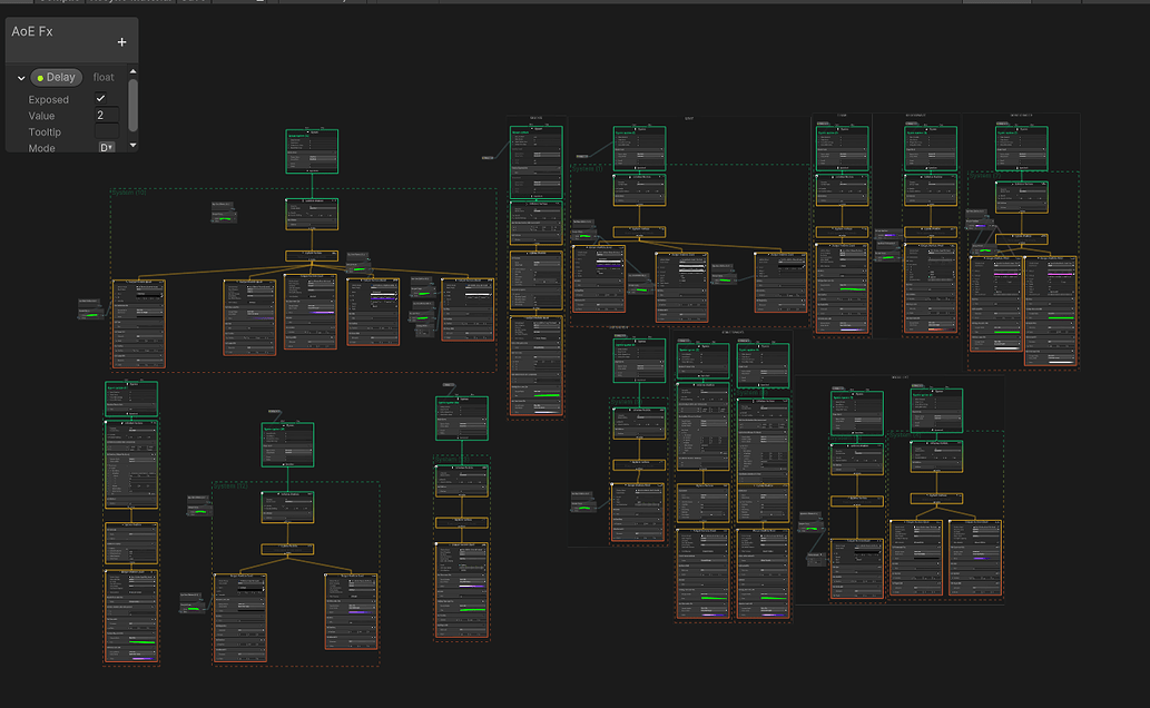 Magic purple explotion, made in Unity - VFXgraph - Real Time VFX