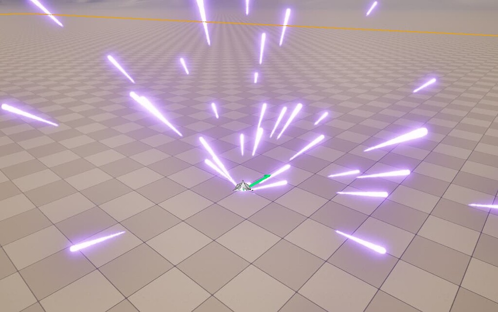 How can I create multiple ribbon trails using spawn from other emitter ...