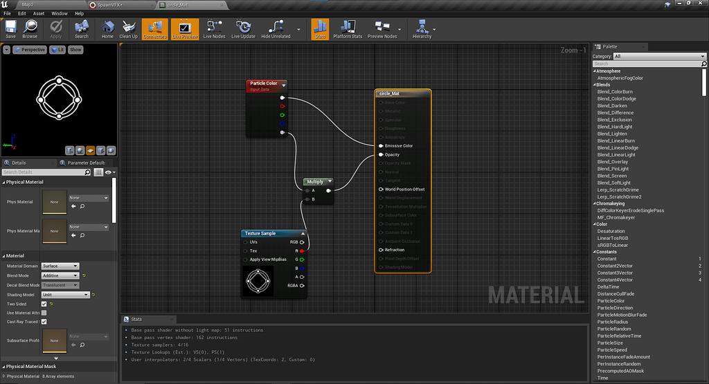Can't fade out particle for some reason - Real Time VFX