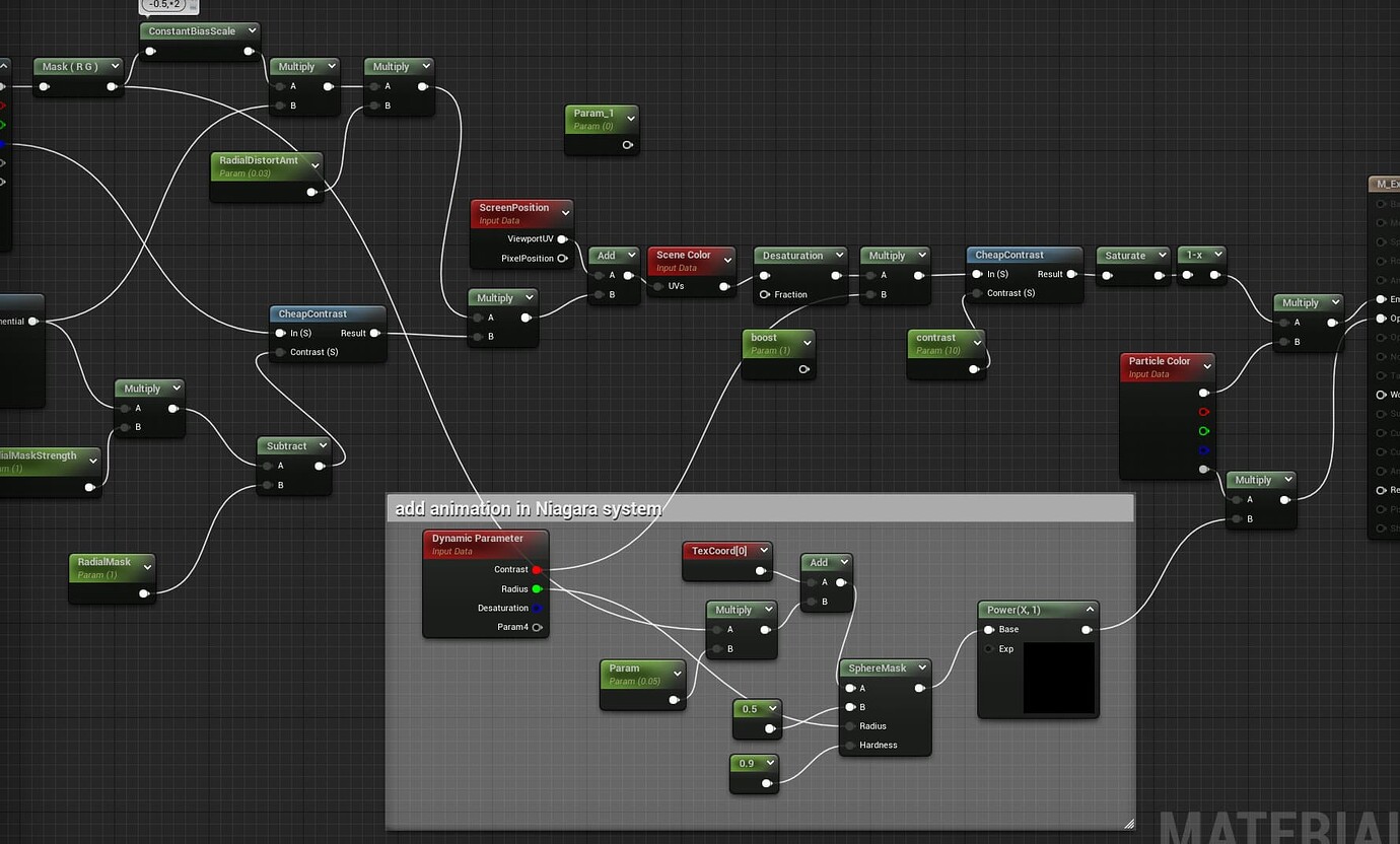 Stylish cartoon black-white screen FX - Real Time VFX