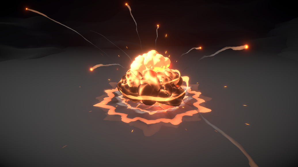 Unity VFX Course - Stylized Explosion - Real Time VFX