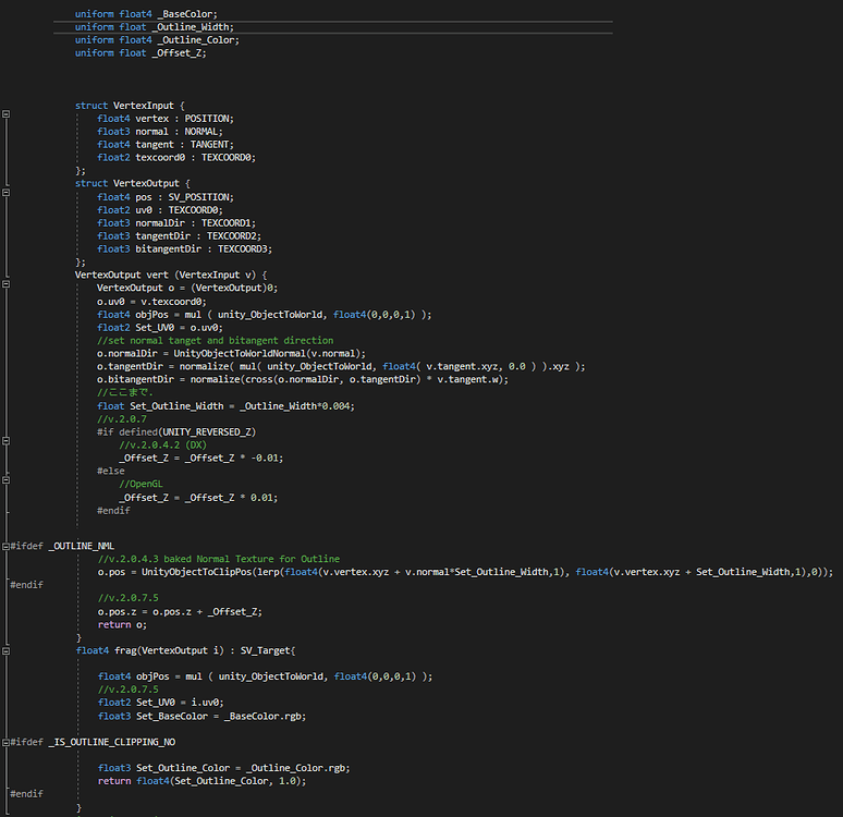 [Unity] Outline by normals for mobile game URP - Real Time VFX