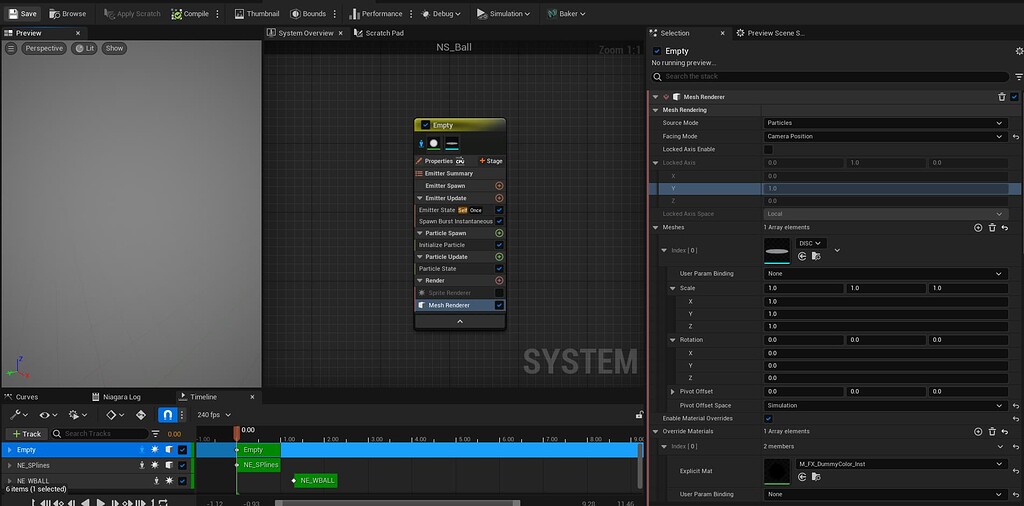 HEEEEELP ! Particle Mesh facing mode in camera position doesn't work ...