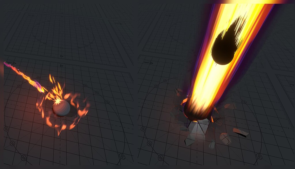 Fire Beam || Unity - Real Time VFX