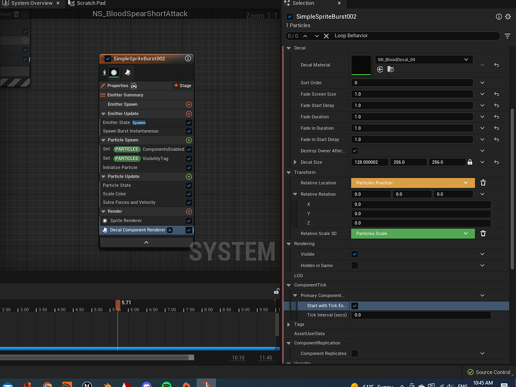Niagara Component renderer Help! - Real Time VFX