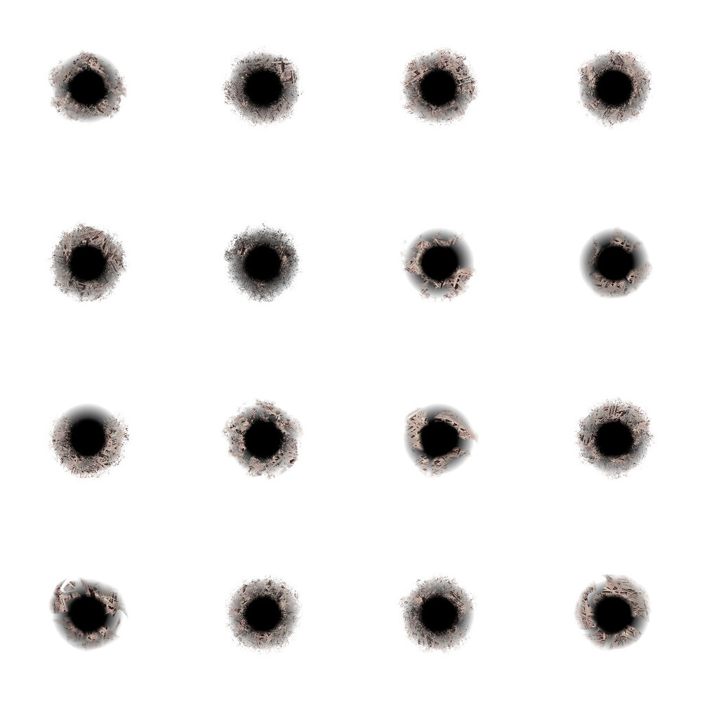 [ Share ] Bullet holes sprites - Real Time VFX