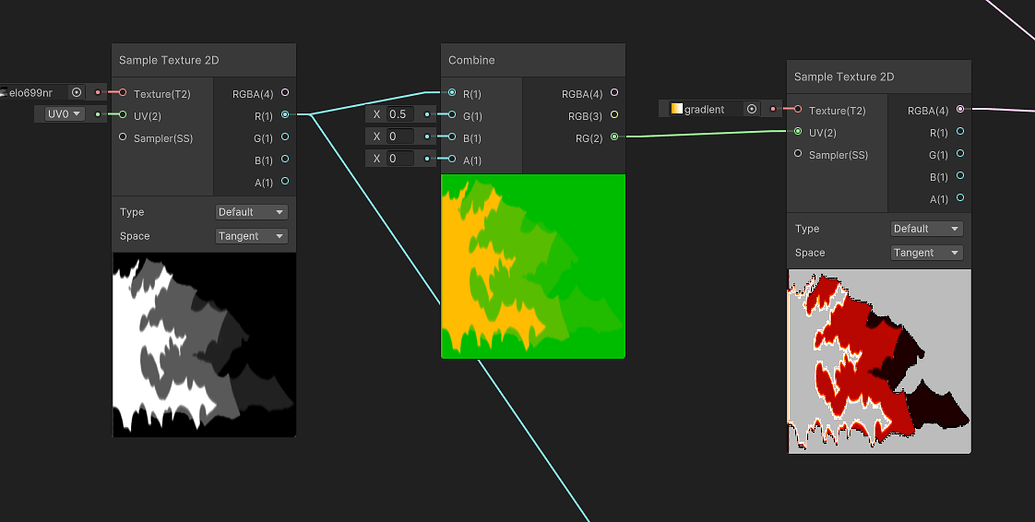 How to get all these Color Values with one texture?! - Real Time VFX