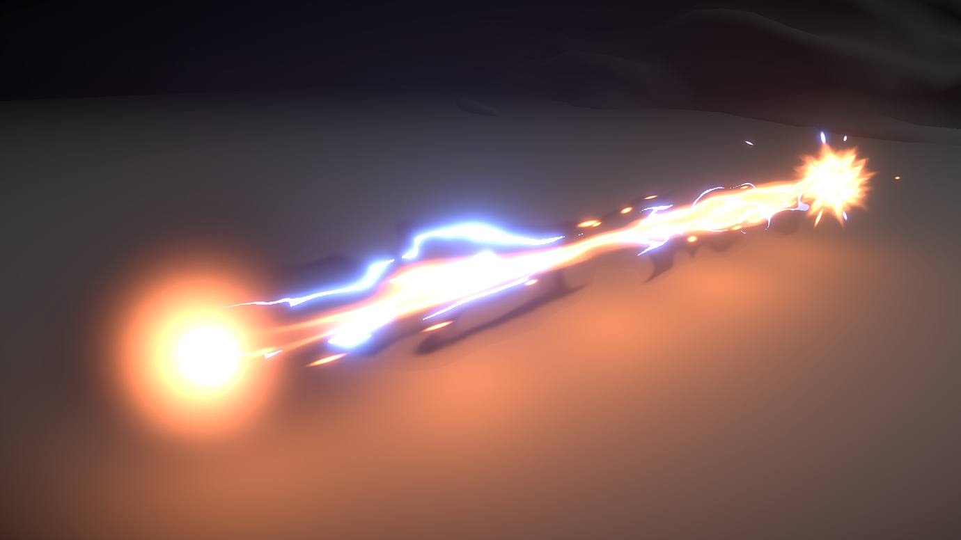 Recently made this crazy Stylized Beams in Unity and created a tutorial ...