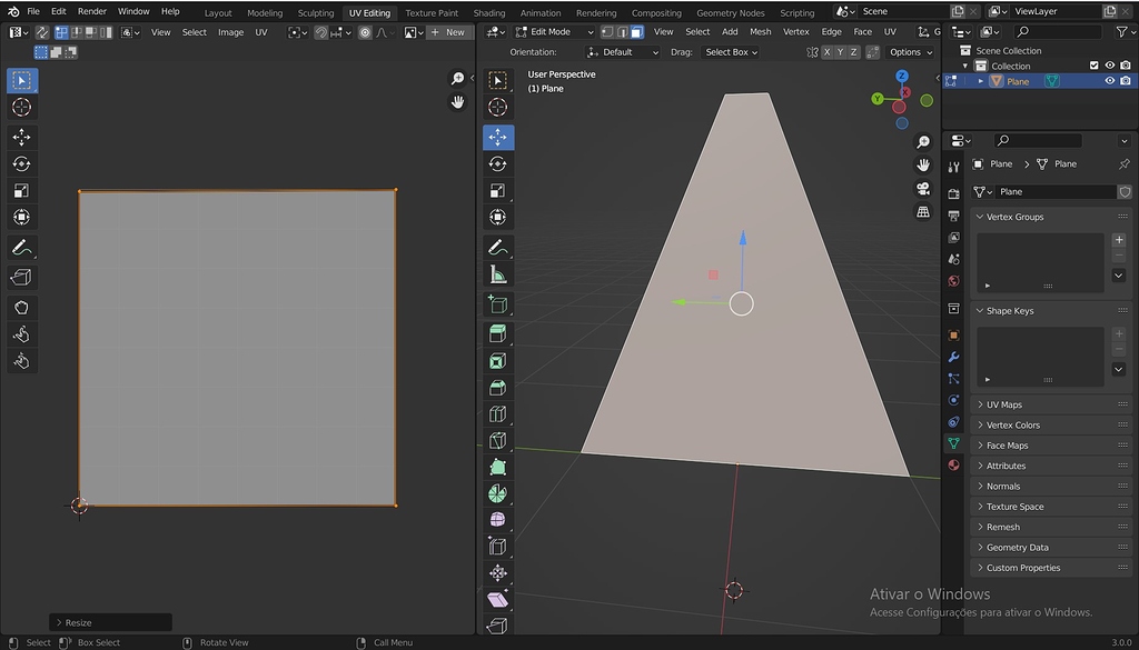 [HELP] Weird behavior with Plane Mesh UVs - Real Time VFX