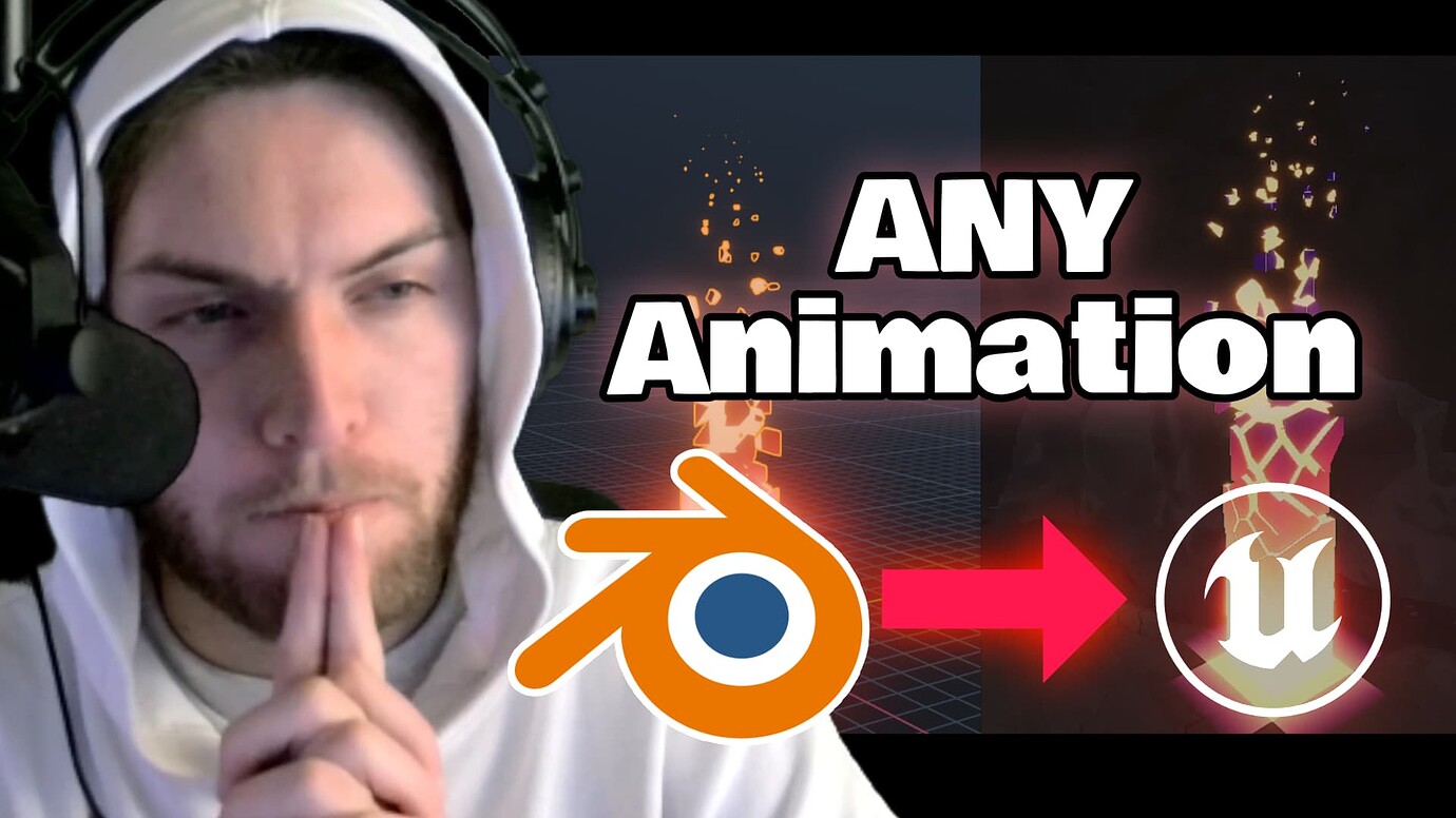 Using Blender to bake Vertex Animation Textures - Real Time VFX