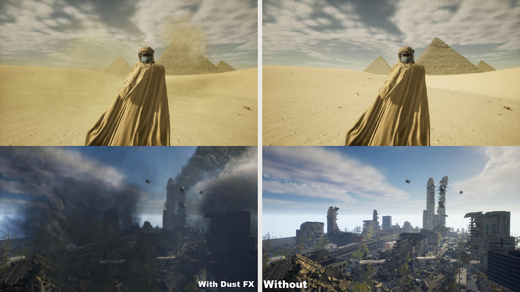 Dust Effects in Unreal Engine 4 - Real Time VFX