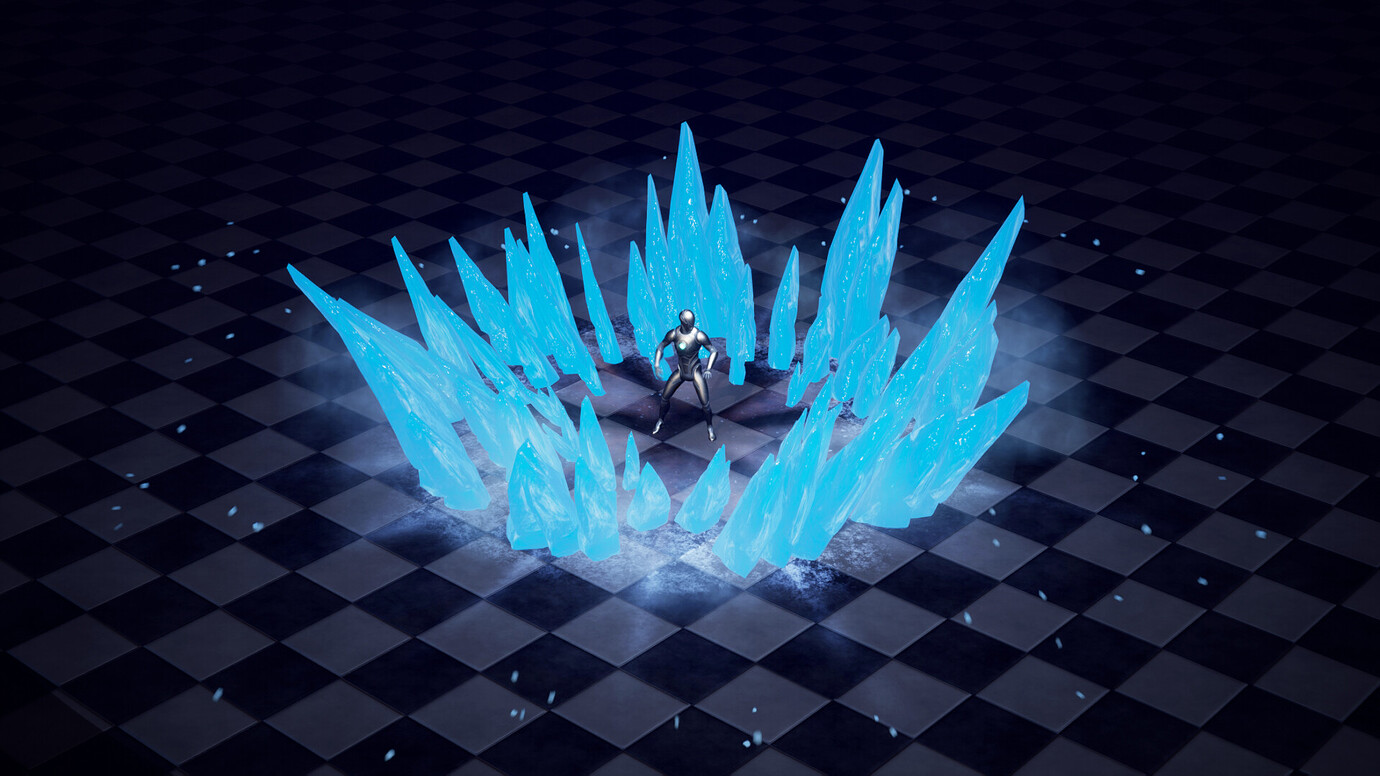 Ice Attack VFX | UE5 - Real Time VFX