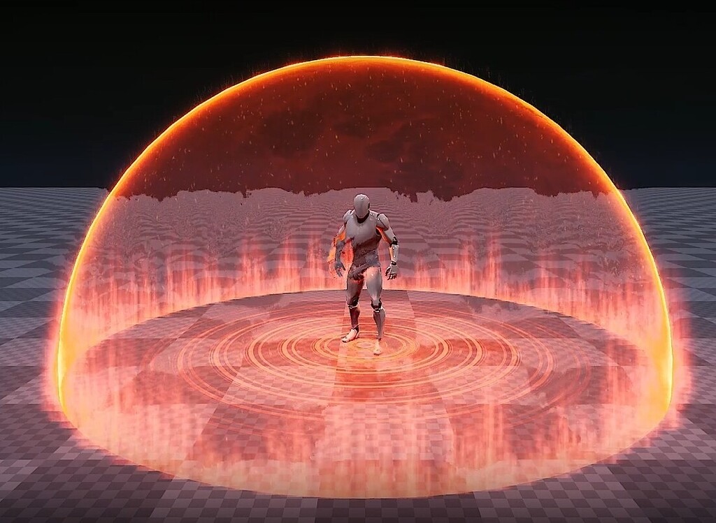 Fire Shield - Chris's Sketchbook - Real Time VFX