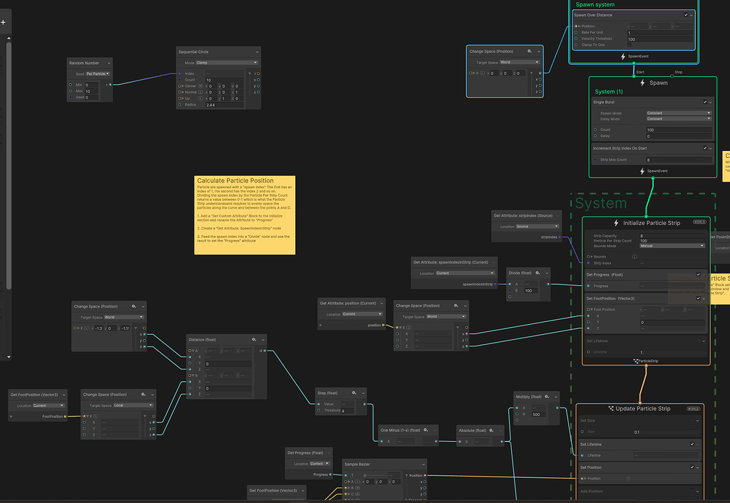 Kill particle strip on condition - Real Time VFX