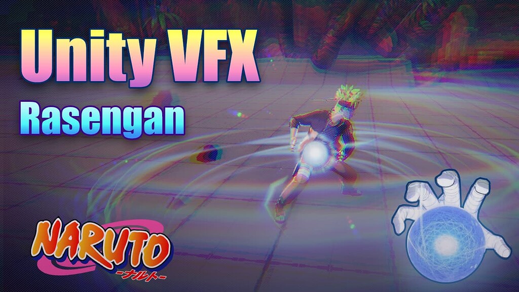 My unity personal effects work practice,Nartuo Rasengan.looking-for ...