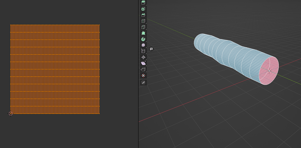 Weird looking seam lime on mesh - Real Time VFX