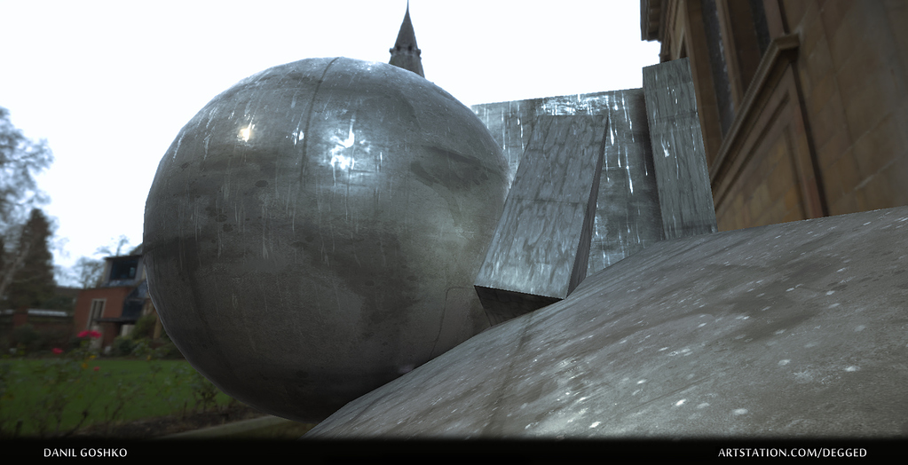 Unity Flowing Raindrops shader - Real Time VFX