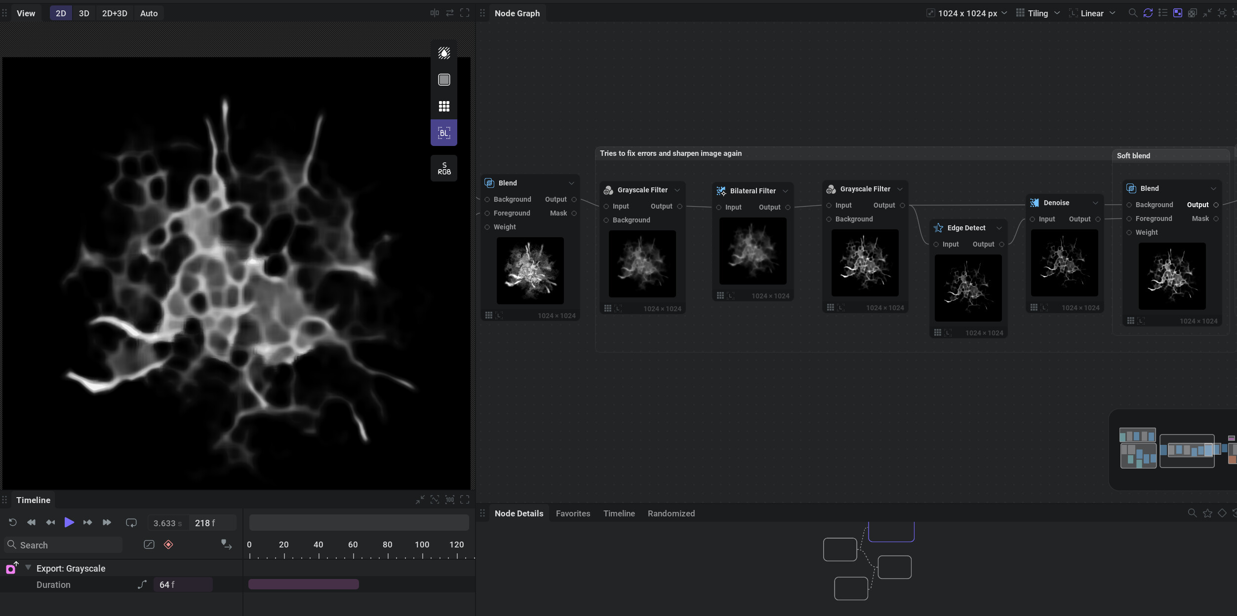 How can I create a splash texture in Substance Designer? - Real Time VFX