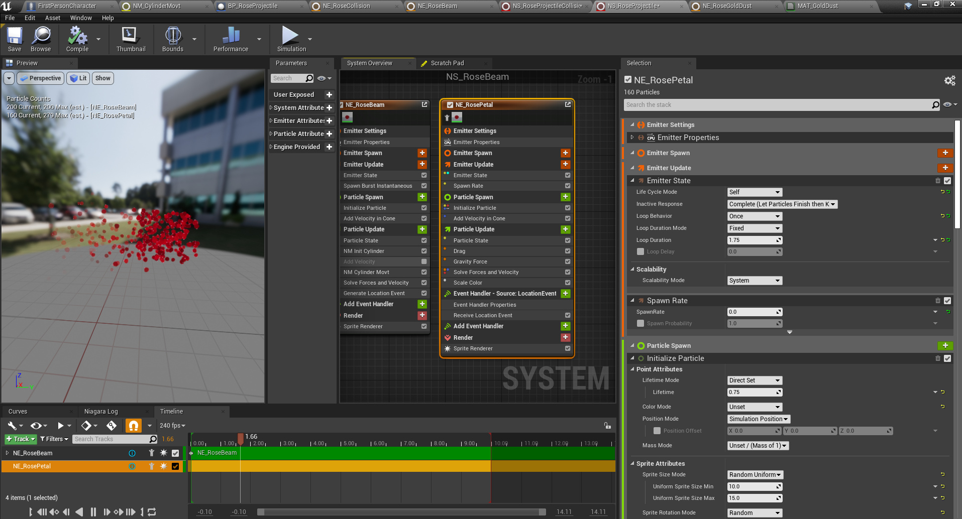 UE4 Niagara Location Event Not Working In Game Real Time VFX