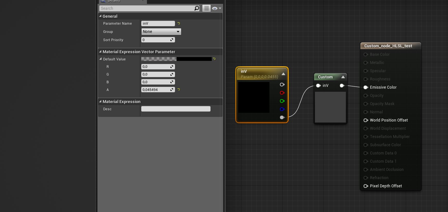 Ue4 Custom Node How To Take R Gb Or A Component From Float4 Input Real Time Vfx 3127